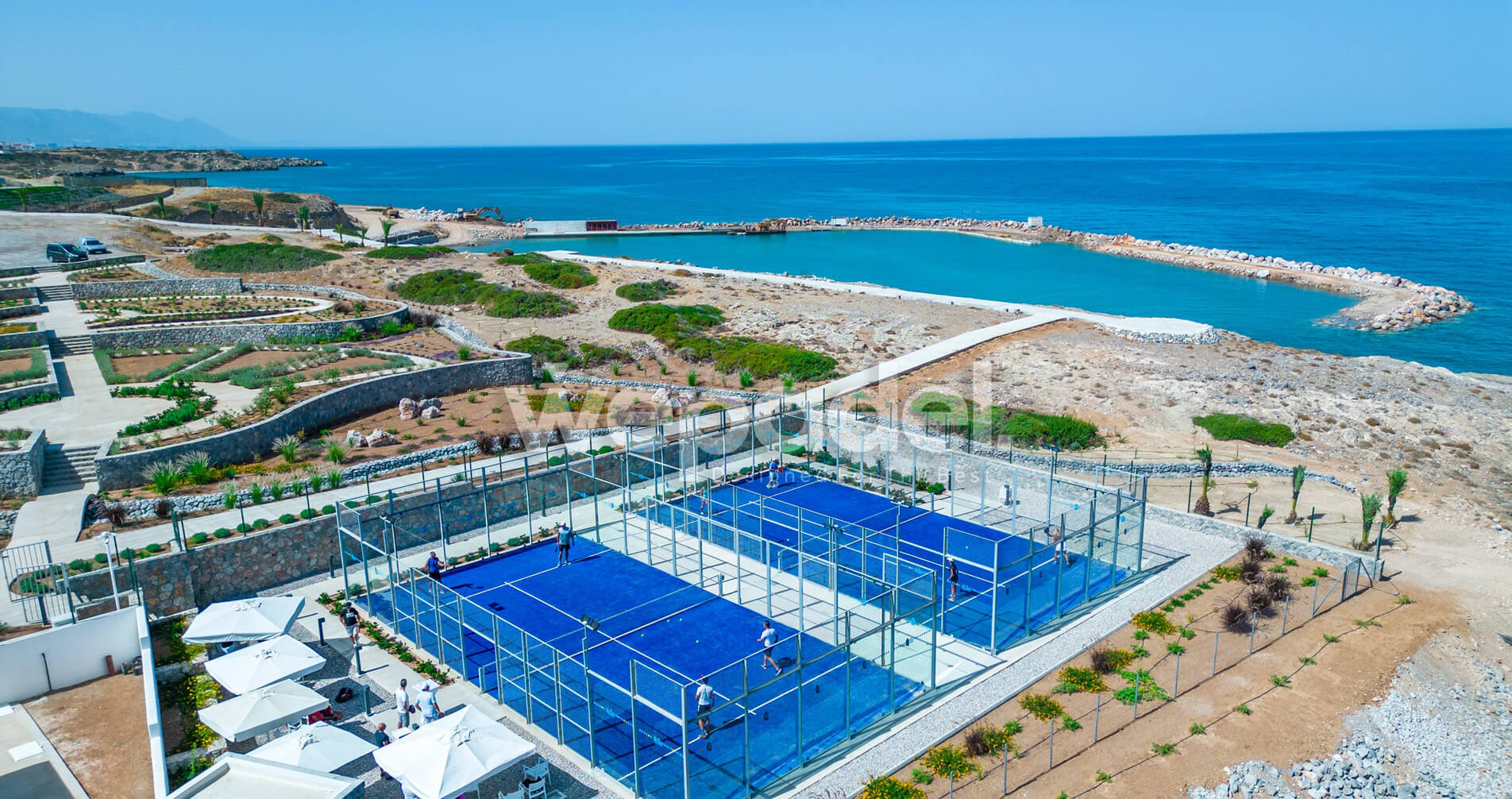 Cyprus Origin Discover Padel Court Construction - Wepadel®
